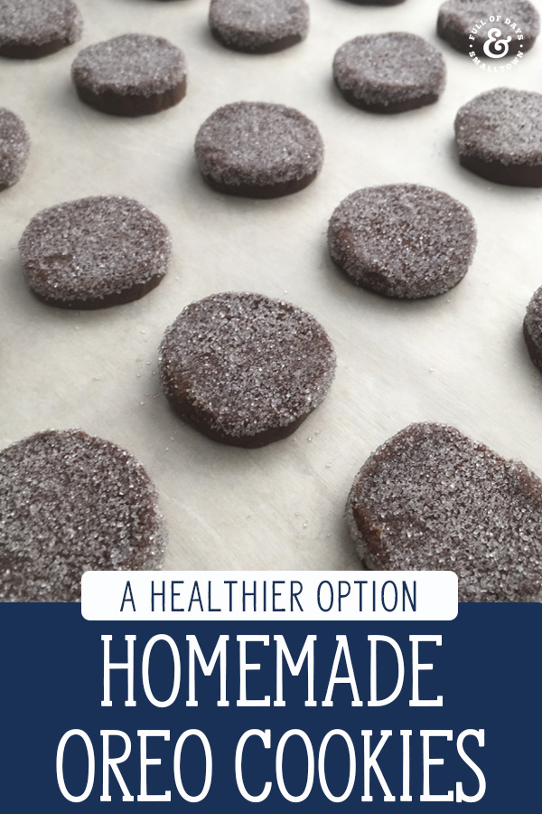 Homemade Oreos – Healthy Chocolate Sandwich Cookies – Full of Days